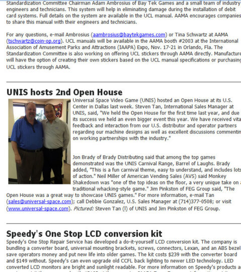 UNIS Open House - Playmeter | UNIS Technology