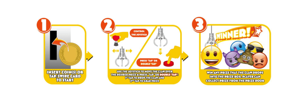 emoji™ Prize Box 4-Player | UNIS Technology